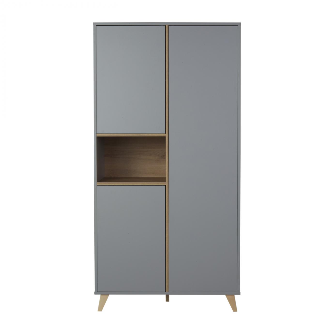 Βρεφικό κρεβάτι Quax Loft Grey 60x120 - Ντόσας ΒΕΒΕ