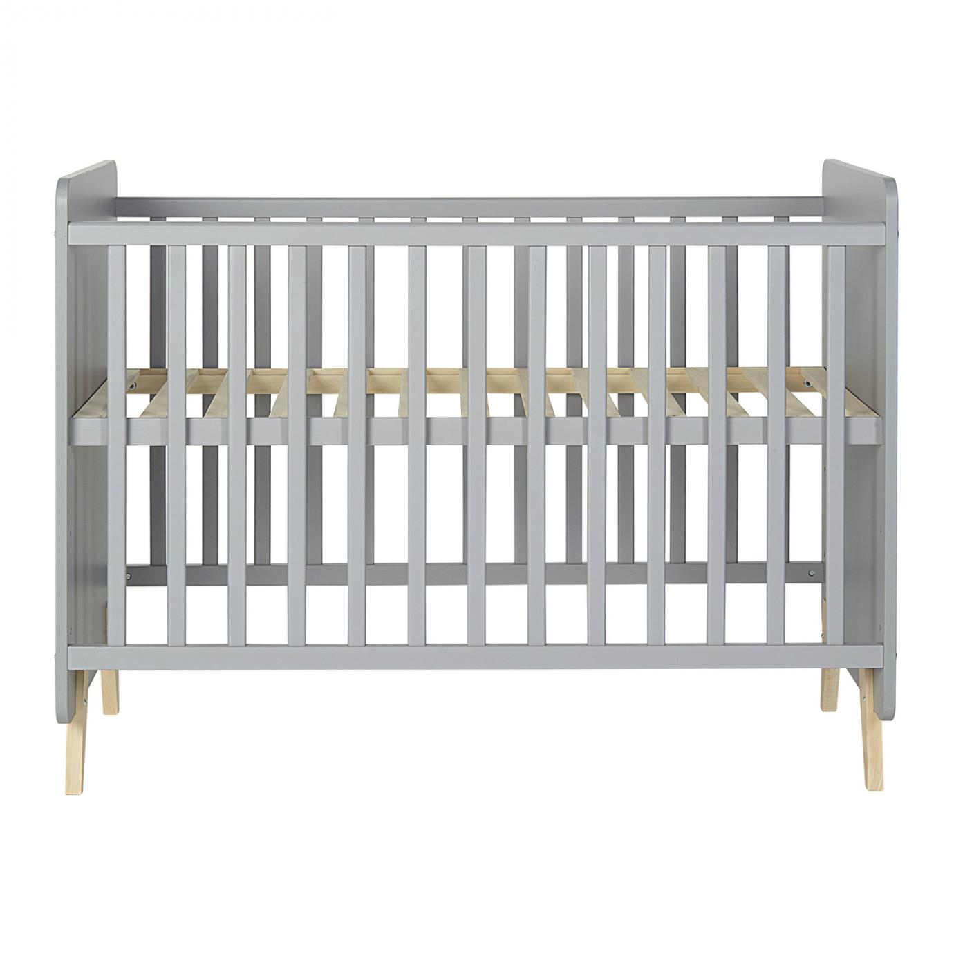 Βρεφικό κρεβάτι Quax Loft Grey 60x120 - Ντόσας ΒΕΒΕ